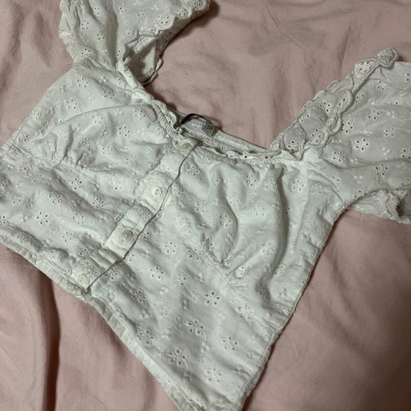 Brandy Melville | Other | Milkmaid Cottagecore Crop Top | Poshmark